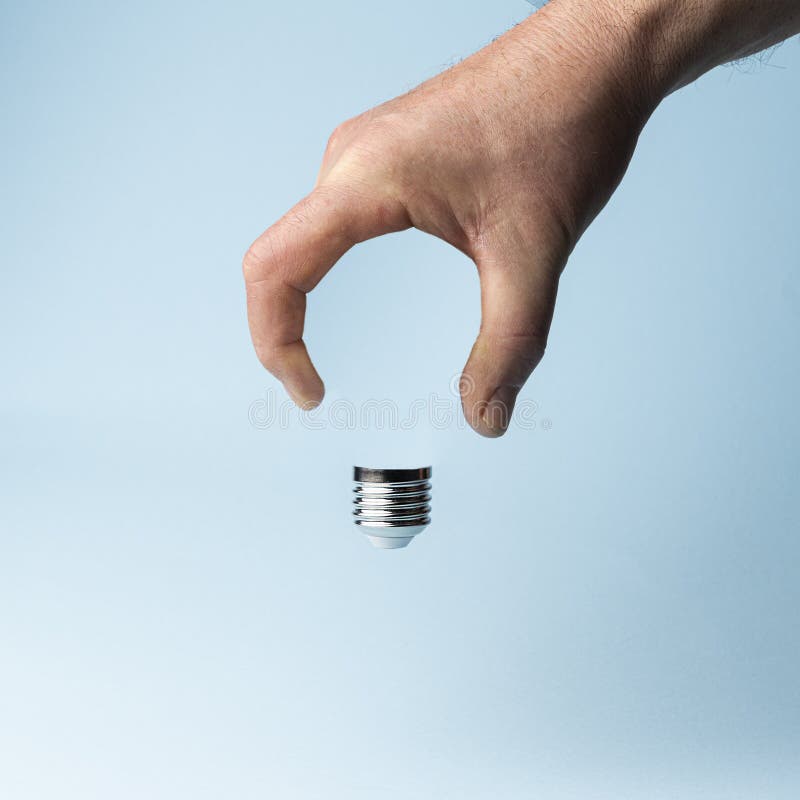 A missing bulb stock photo. Image of imagination, piece - 181141124