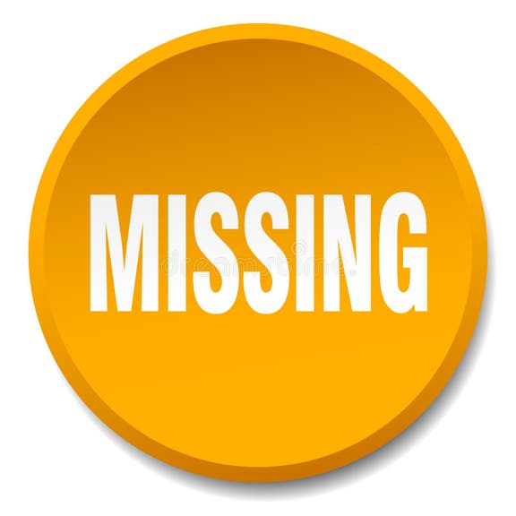 Missing button stock vector. Illustration of notice - 122712913