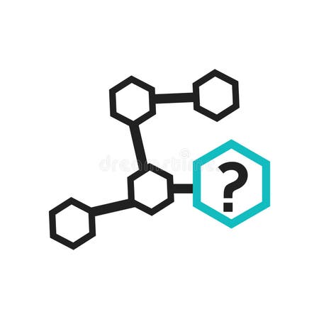 Missing Data on Analytics Line Graphic Icon Vector Sign and Symbol ...