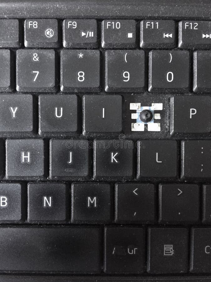 Missing Key on a Computer Keyboard Stock Photo - Image of broken ...