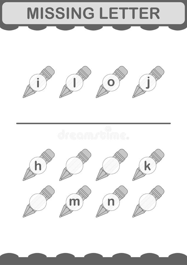 Missing Pencil Stock Illustrations – 207 Missing Pencil Stock ...