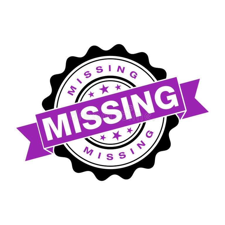 Missing Letter Rubber Stamp Vector Template Stock Vector - Illustration ...