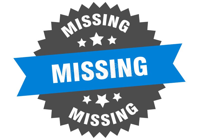 Missing Sticker Stock Illustrations – 711 Missing Sticker Stock ...
