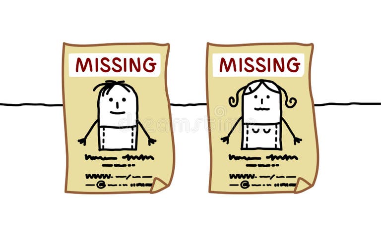 Missing Line Drawing Stock Illustrations – 692 Missing Line Drawing ...