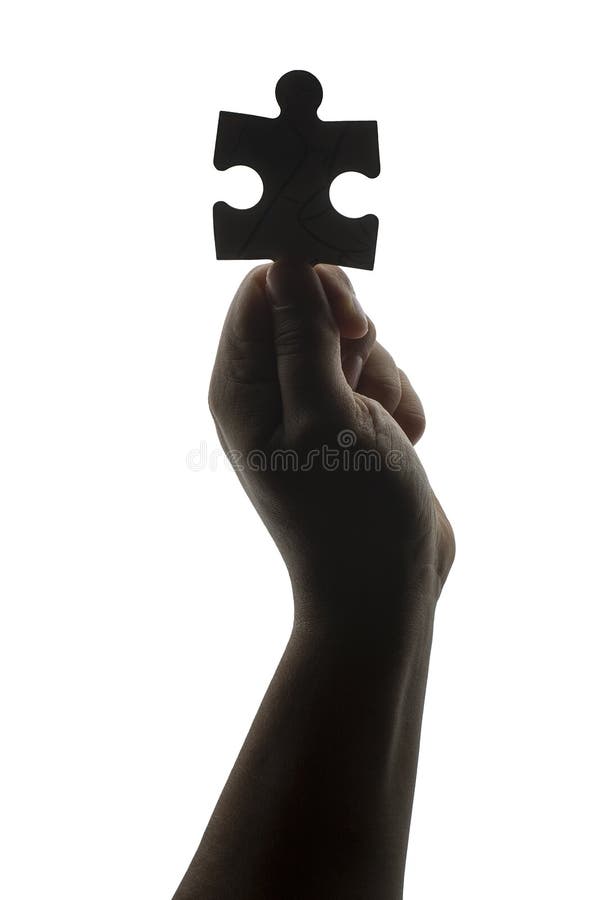 The Missing Piece Hand stock photo. Image of assemble - 27139126