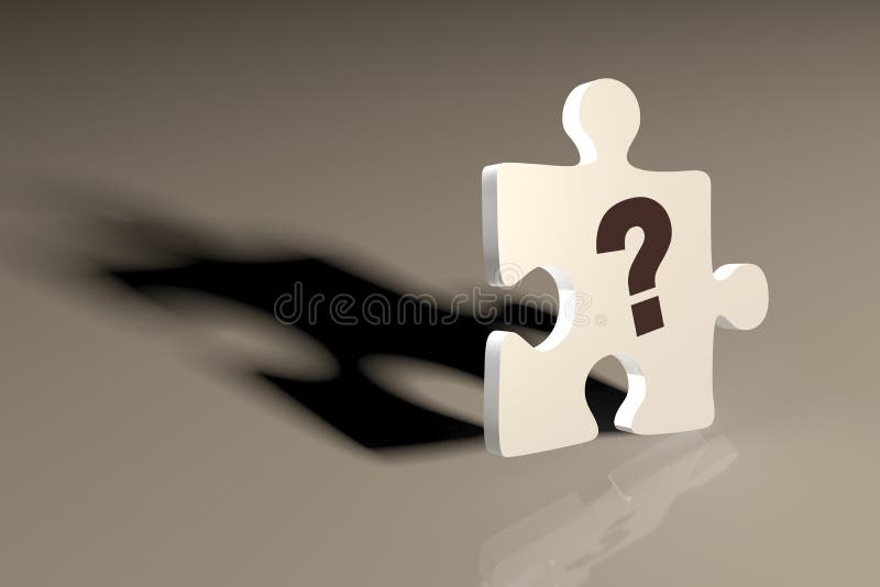 Missing Piece stock illustration. Illustration of abstract - 28260393
