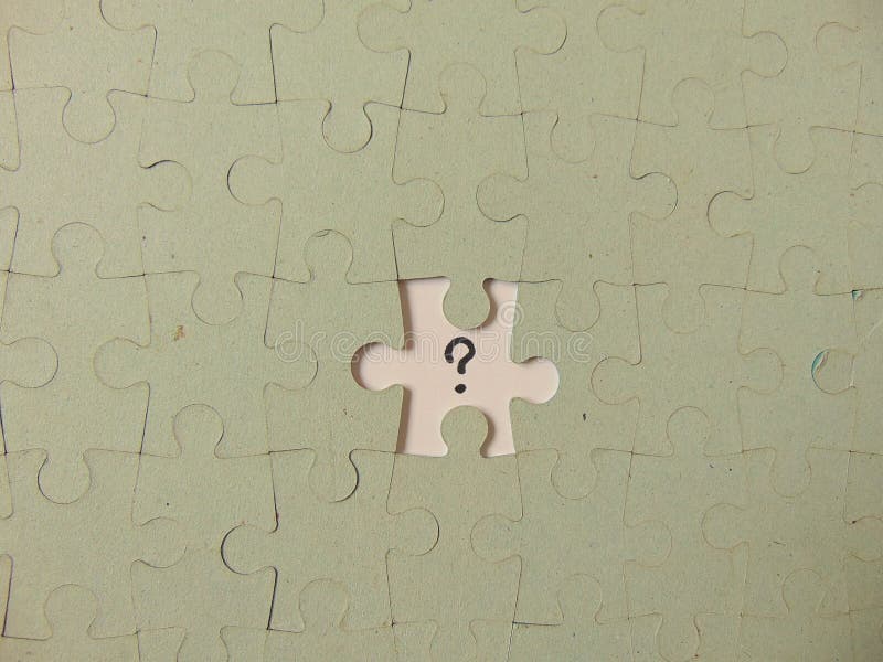 Missing Piece Puzzle Question Mark Stock Photos - Free & Royalty-Free ...