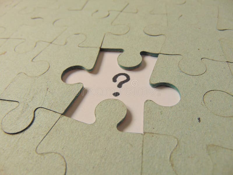 Missing Piece Puzzle Question Mark Stock Photos - Free & Royalty-Free ...