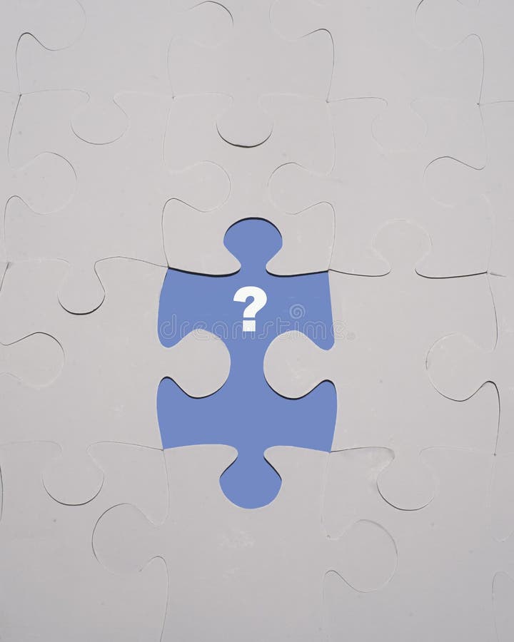 Missing Piece Of A Puzzle To Solve And Complete To Solve A Question ...