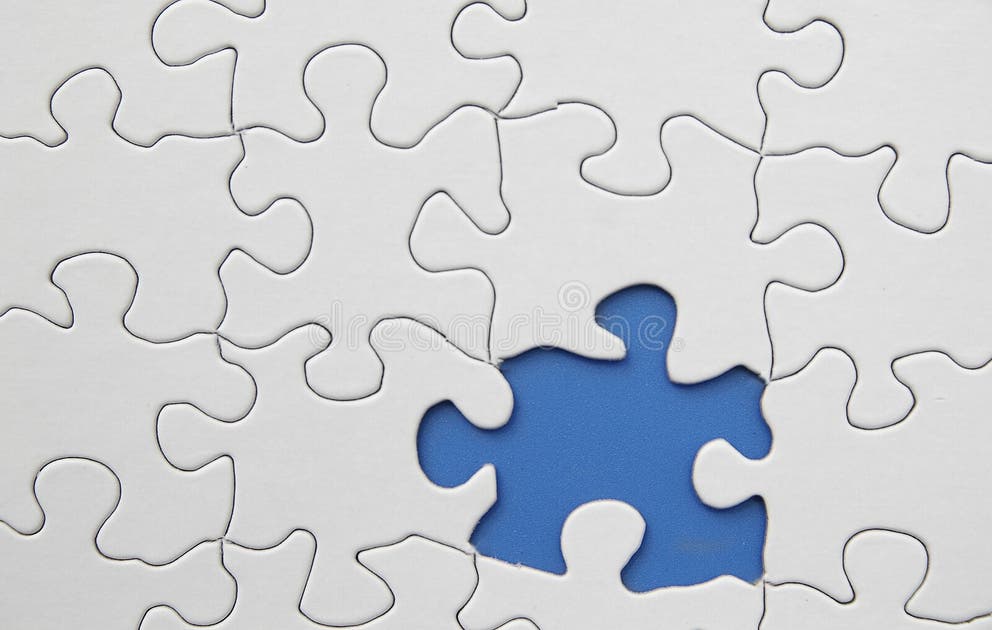 Missing puzzle piece stock photo. Image of missing, solution - 14033768