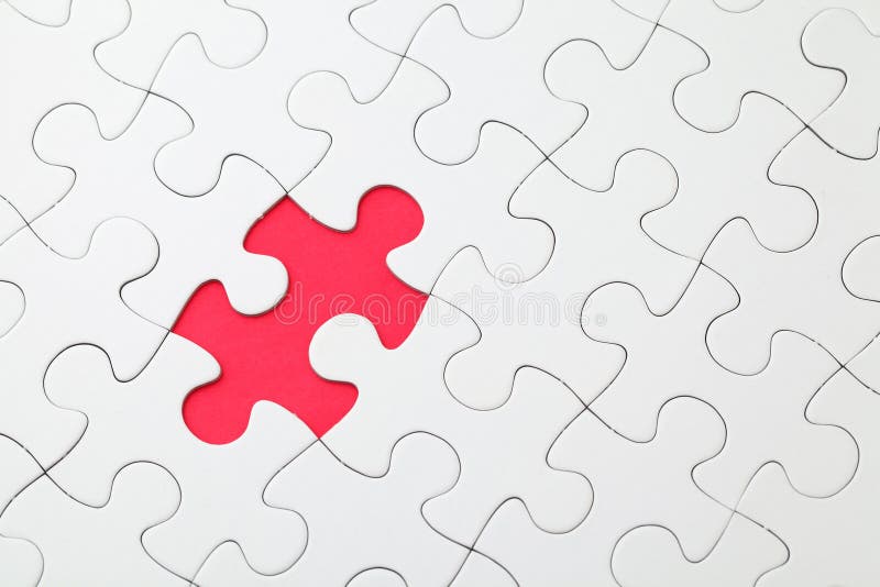 Missing puzzle piece stock photo. Image of unfinished - 31736714