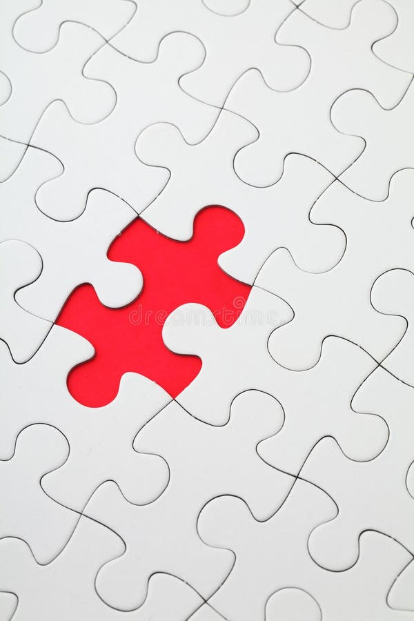 Missing puzzle piece stock photo. Image of integration - 32027594