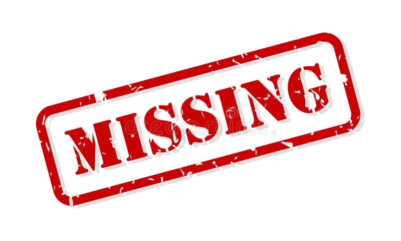 Missing Red Label On White Background. Stock Vector - Illustration of ...