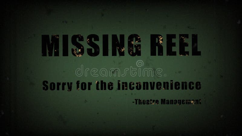 Missing reel stock video. Video of missing, specks, dust - 78426579