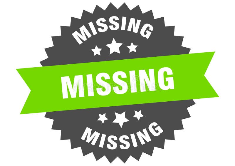 Missing Sticker Stock Illustrations – 711 Missing Sticker Stock ...