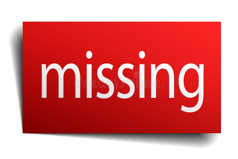 Missing sign stock illustration. Illustration of relic - 585284