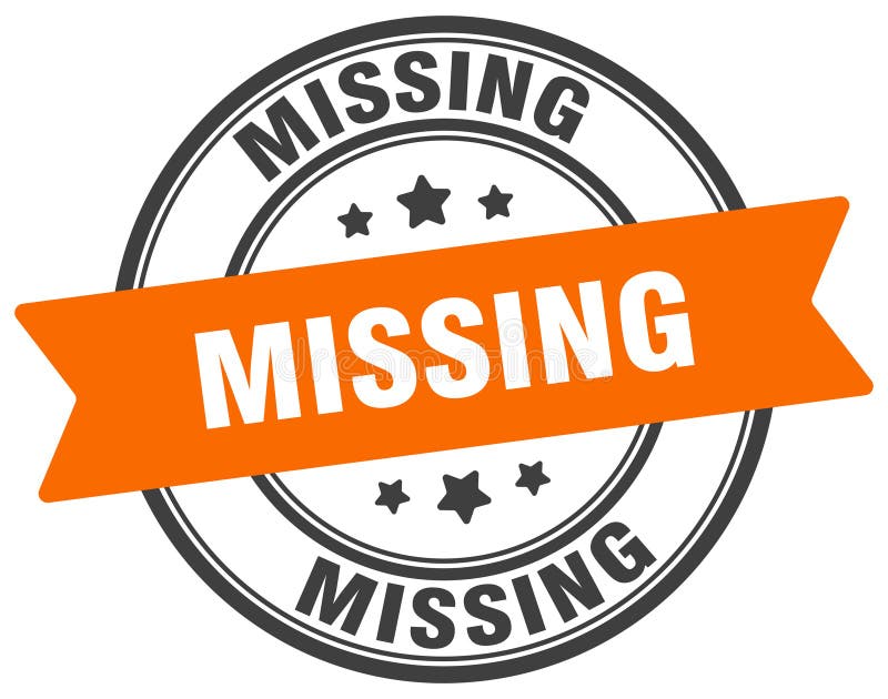 Missing stamp stock vector. Illustration of isolated - 122345715