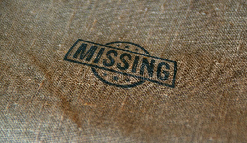 Missing stamp and stamping stock image. Image of fabric - 254037469