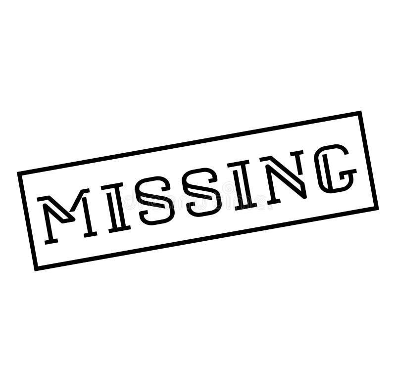 Missing stamp on white stock vector. Illustration of label - 124381006