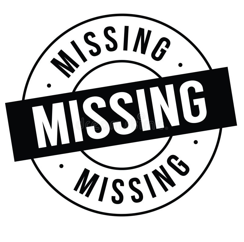 Missing stamp on white stock vector. Illustration of label - 124381006