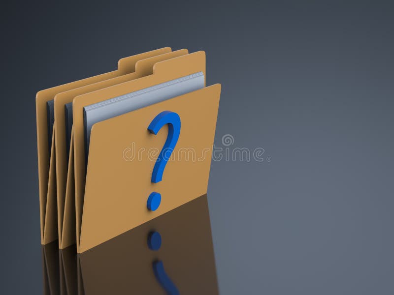 Missing or unknown file stock illustration. Illustration of document ...