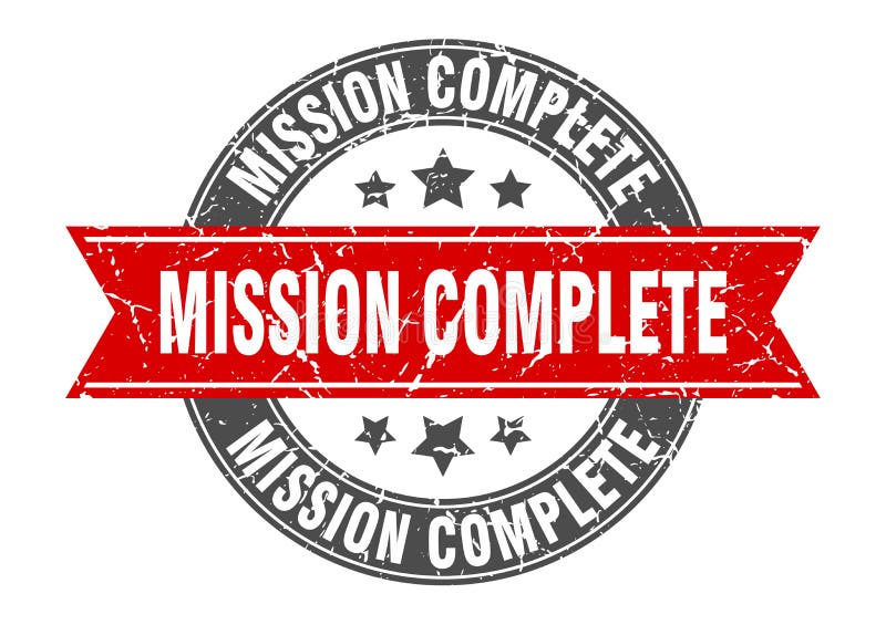 Mission Complete Stamp Stock Illustrations – 670 Mission Complete Stamp ...