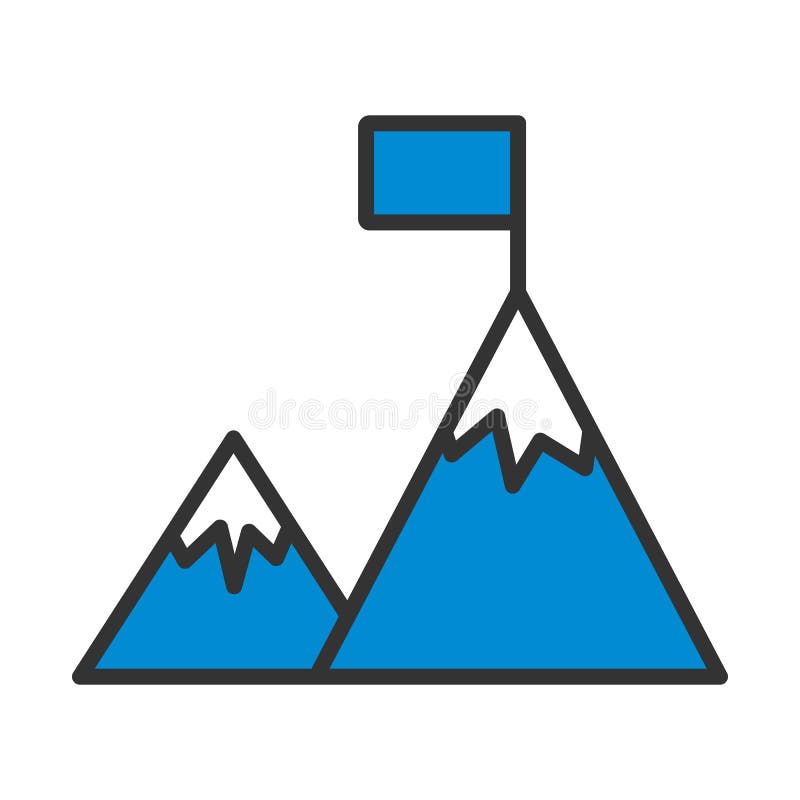 Mission Icon stock vector. Illustration of caticons - 256681270