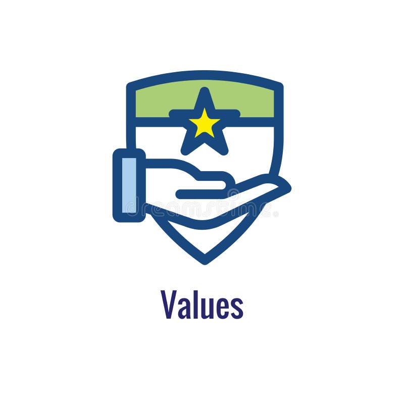 Mission Icon To Use with Core Values with Mission Statements Stock ...