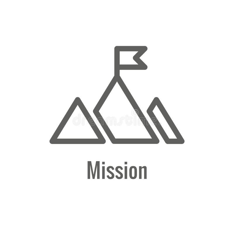 Mission Icon To Use with Core Values with Mission Statements Stock ...