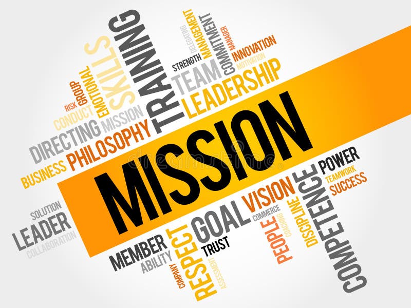 MISSION stock illustration. Illustration of symbol, corporate - 200174254