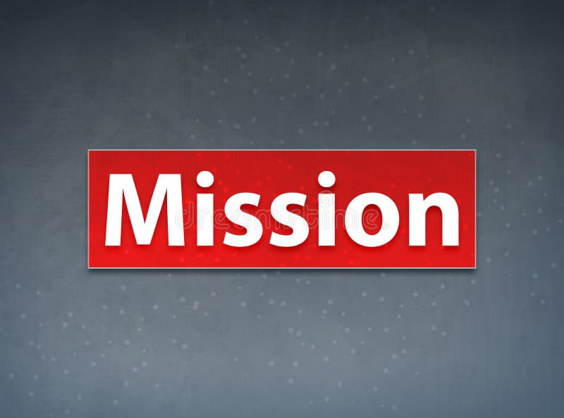 Mission Isolated Color Vector Illustration Icon Stock Vector ...