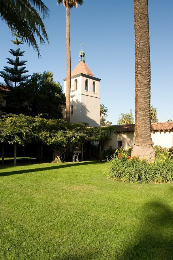 Mission Santa Clara stock image. Image of american, church - 6944407