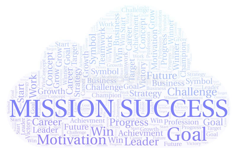 MISSION TO SUCCESS Grunge Stamp Seal on Gradient Background Stock ...