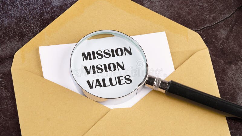 MISSION VISION VALUES Symbol. Concept Words MISSION VISION VALUES on a ...