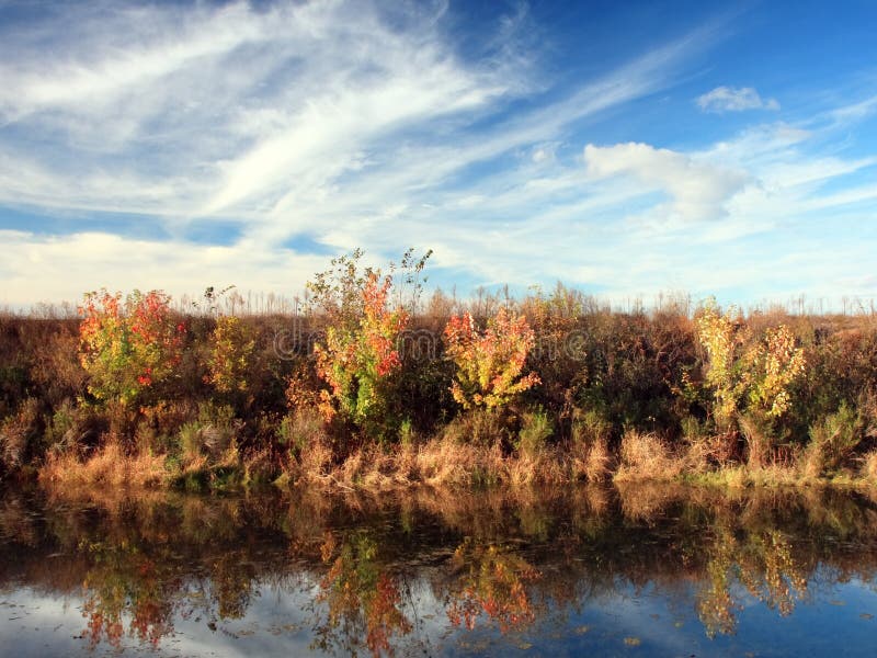 Mississippi river at fall stock image. Image of outdoor - 11501555