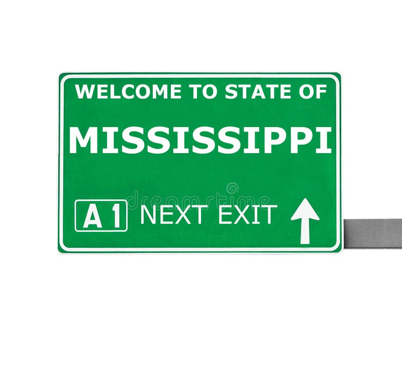 Welcome To Mississippi State Road Sign Stock Photos - Free & Royalty ...