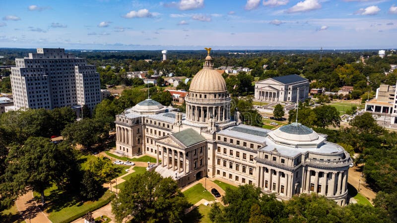 Mississippi State Capitol Building, Jackson, MS Stock Photo - Image of ...
