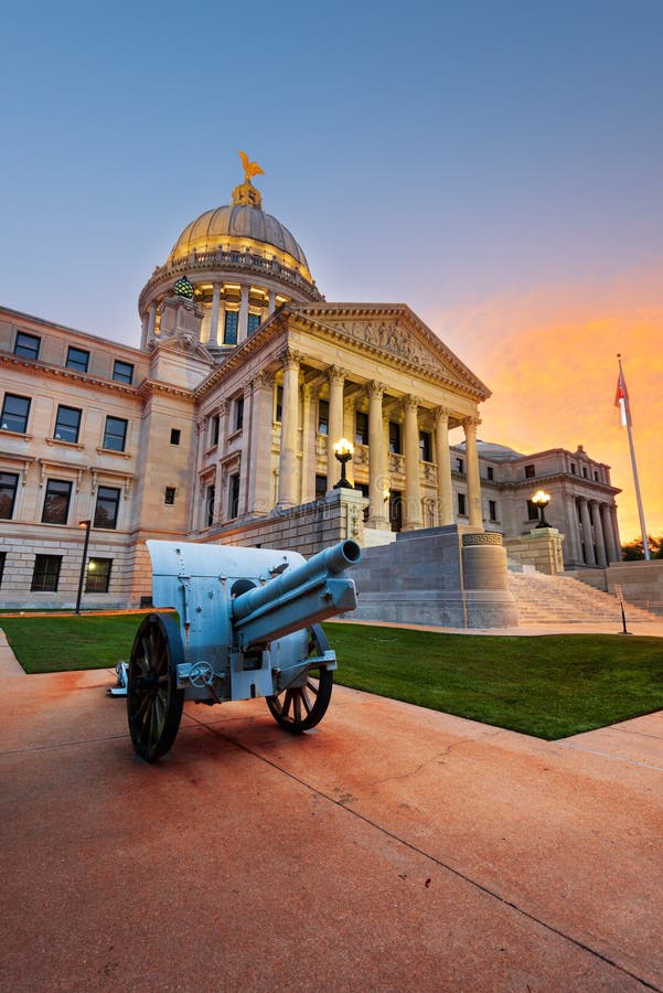 Mississippi State Capitol in Jackson, Mississippi, USA Stock Photo ...