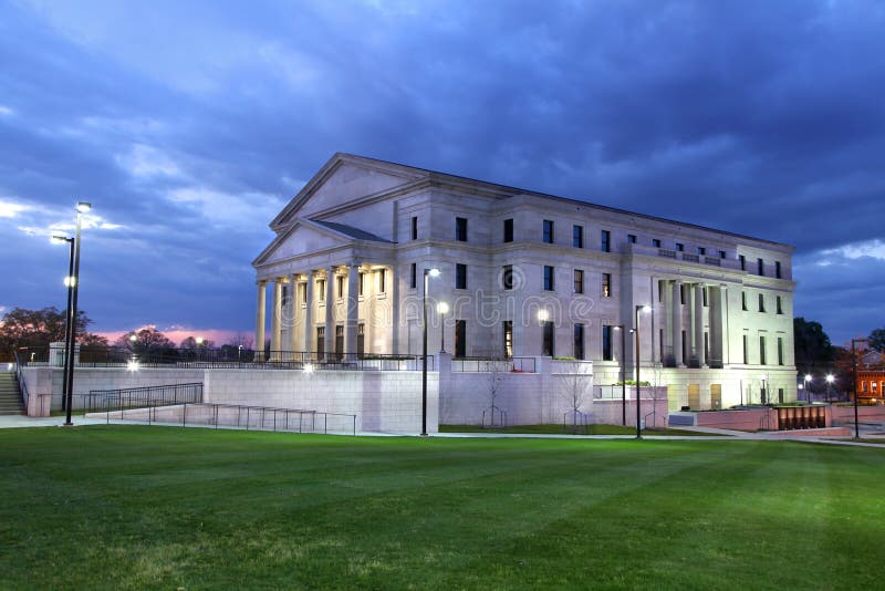 Mississippi State Court House Stock Photo - Image of america, capital ...
