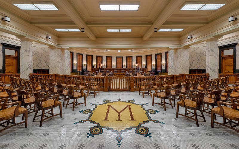 Mississippi Supreme Court Chamber Stock Image Image Of Building