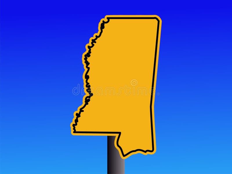 Mississippi Road Sign Stock Illustrations – 448 Mississippi Road Sign ...