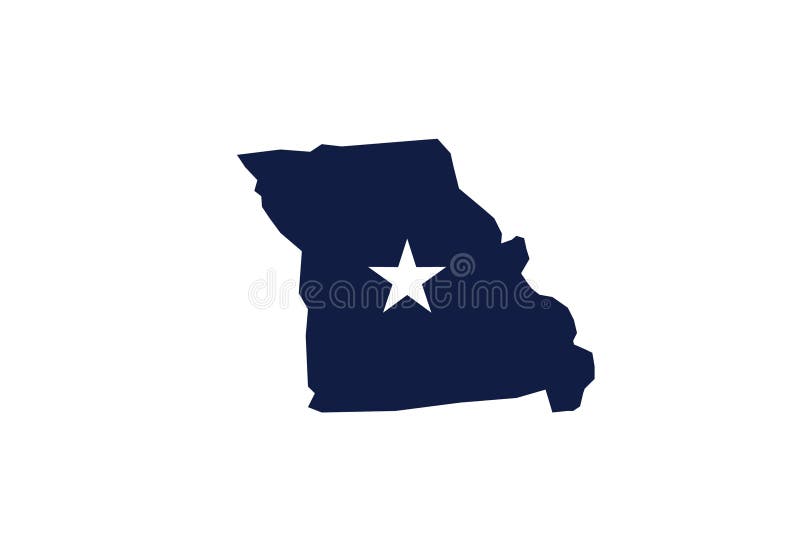 Missouri State Shape Stock Illustrations – 855 Missouri State Shape ...