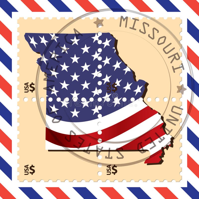 Missouri Stamp. Vector Illustration Decorative Design Stock Vector ...