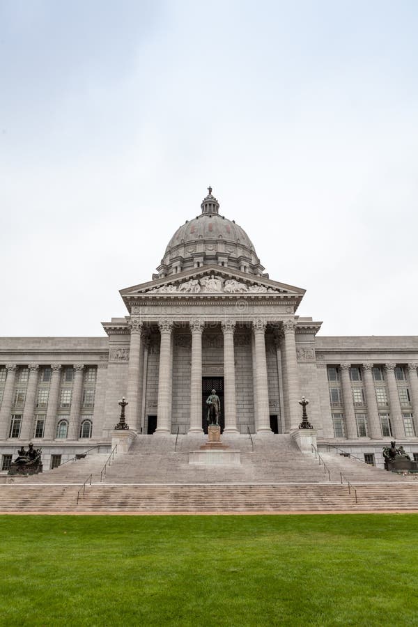 Missouri State Capitol Building, Jefferson City Stock Photo - Image of ...