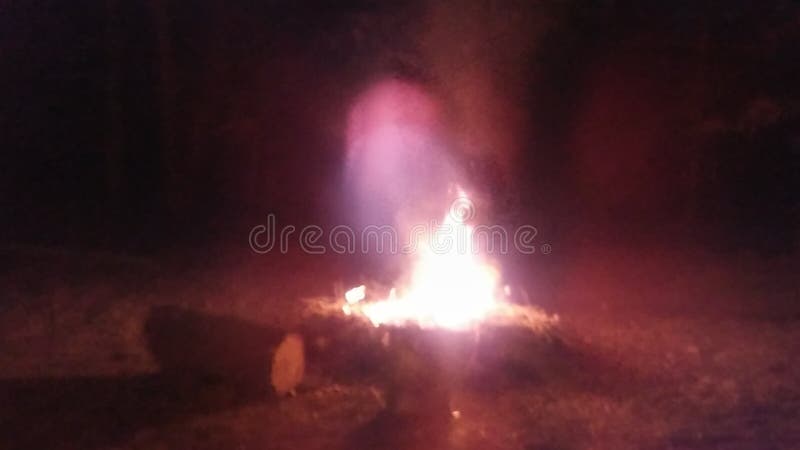 Missouri Summer Night Bon Fire Stock Image - Image of summer, night ...