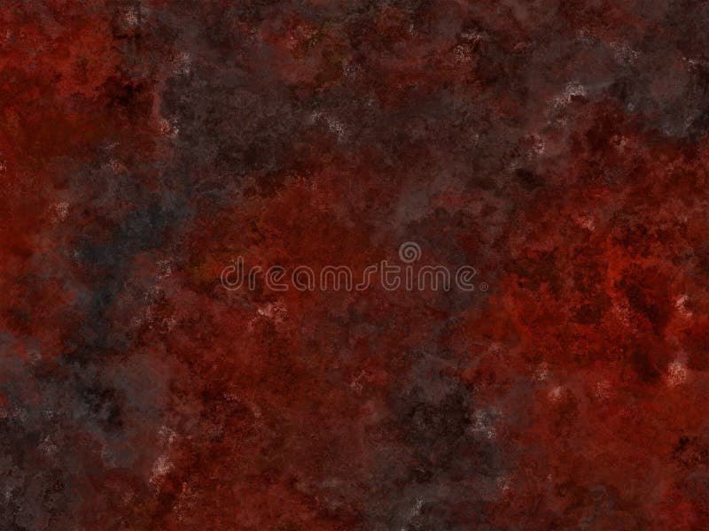 Mist of Horror Dark Red Abstract Watercolor Hell Pattern with Light ...