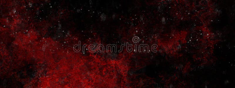 Mist of Horror Dark Red Abstract Watercolor Hell Pattern with Light ...