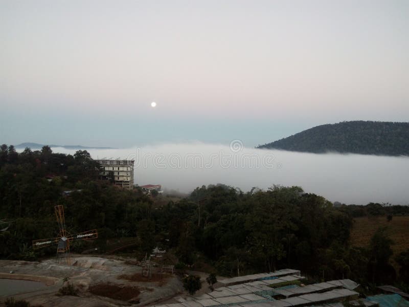 The mist stock photo. Image of clound, mountain, mist - 123957812