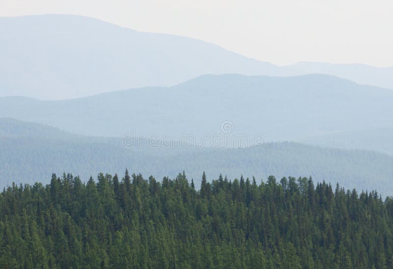Mist over the mountains stock photo. Image of blue, province - 37770392