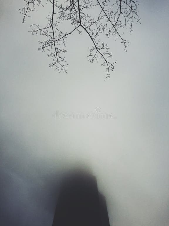 The mist of Seattle stock image. Image of pioneersquare - 48481723